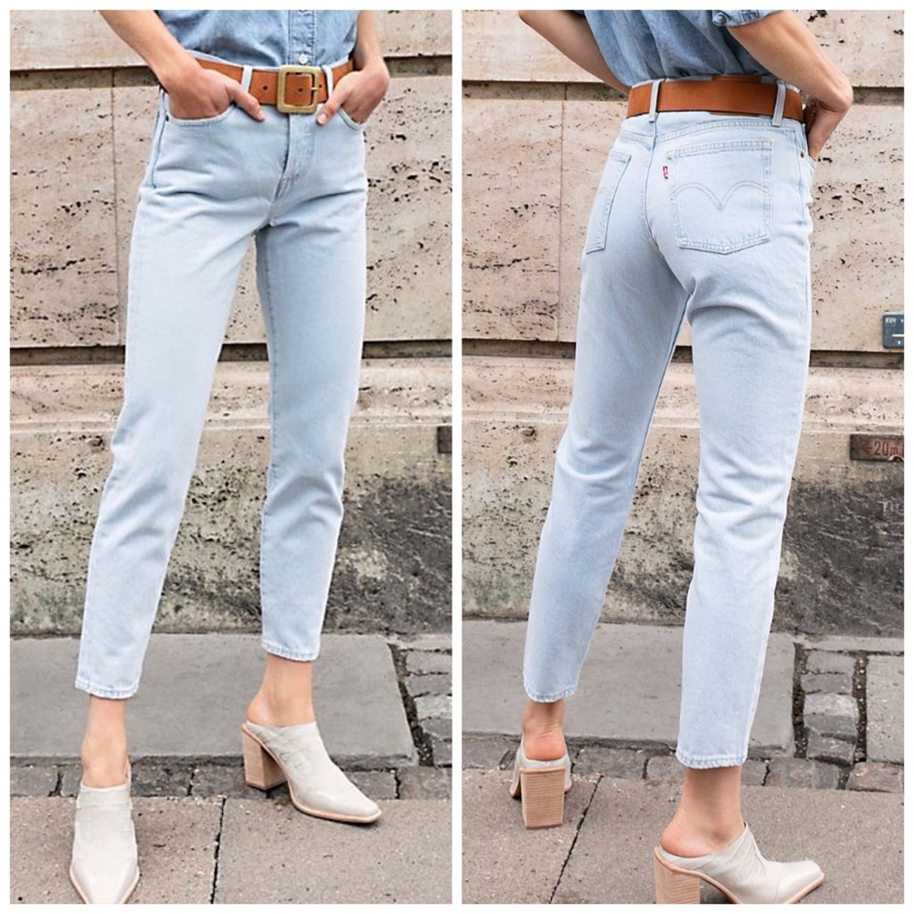 Levi’s Wedgie Jeans In Light Wash - Gem